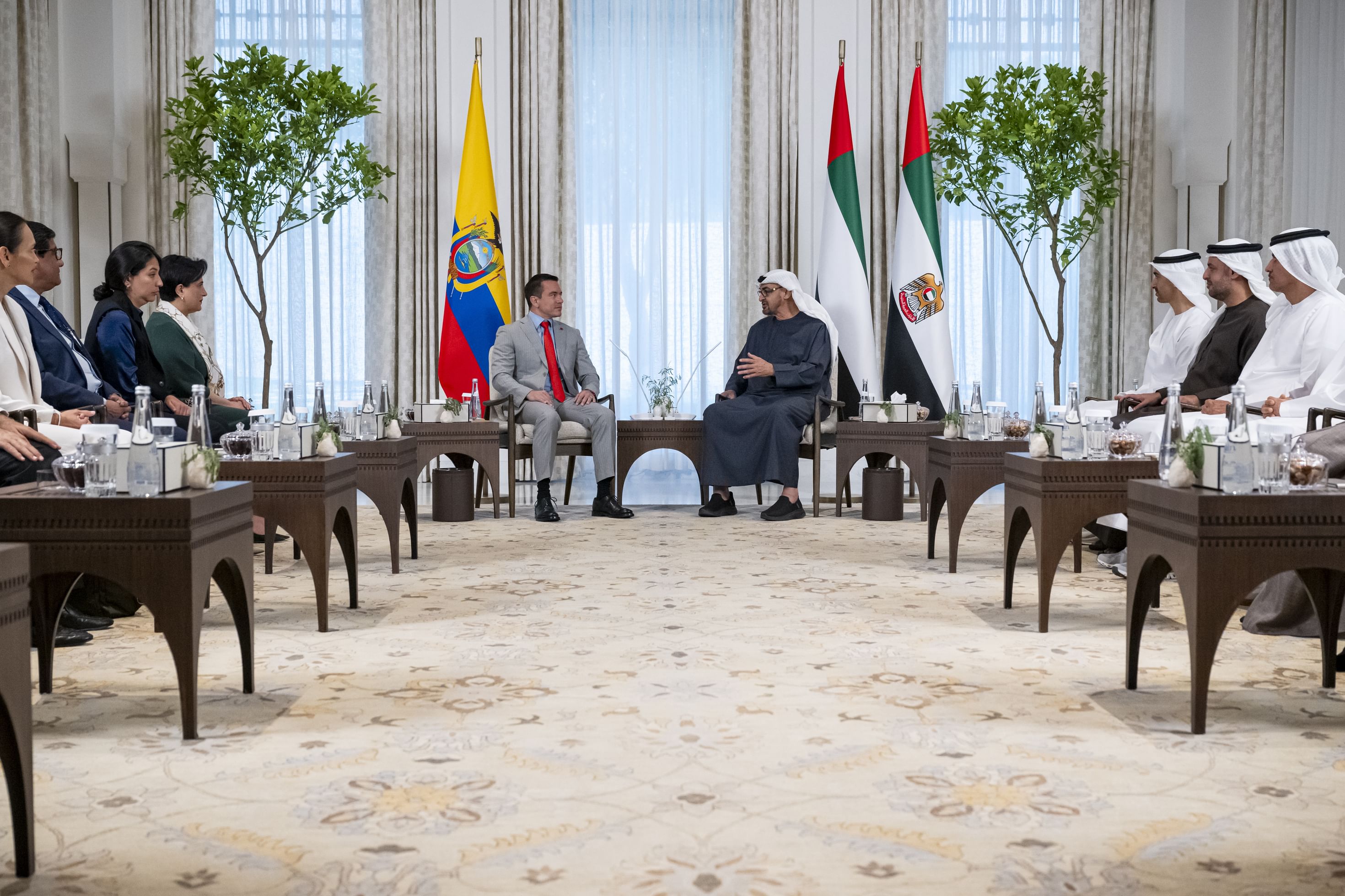 UAE, Ecuadorian Presidents discuss strengthening bilateral cooperation ...