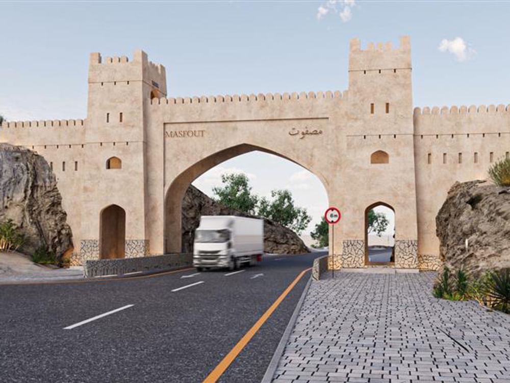 UAE Council for Balanced Development breaks ground at 'Masfout Gate ...