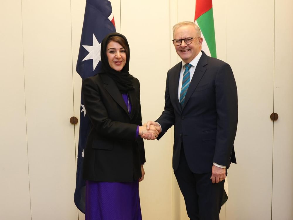 Reem Al Hashimy visits Australia to further promote, advance bilateral ...