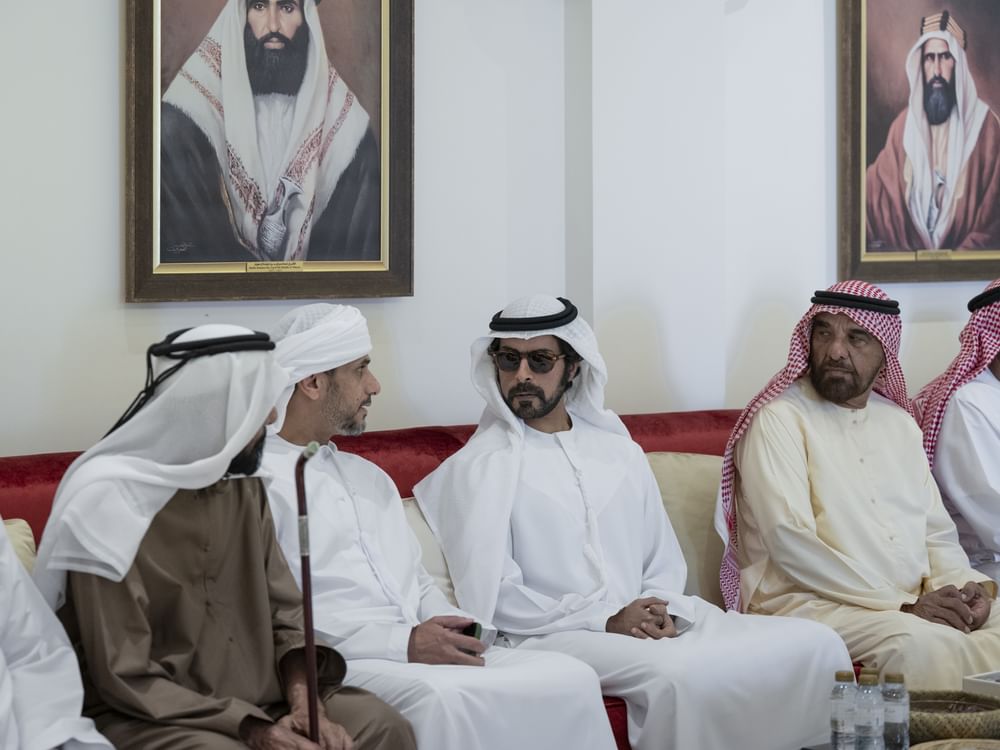 Khalifa bin Tahnoon bin Mohammed offers condolences on passing of Matouq Harbi Al Ameri ...