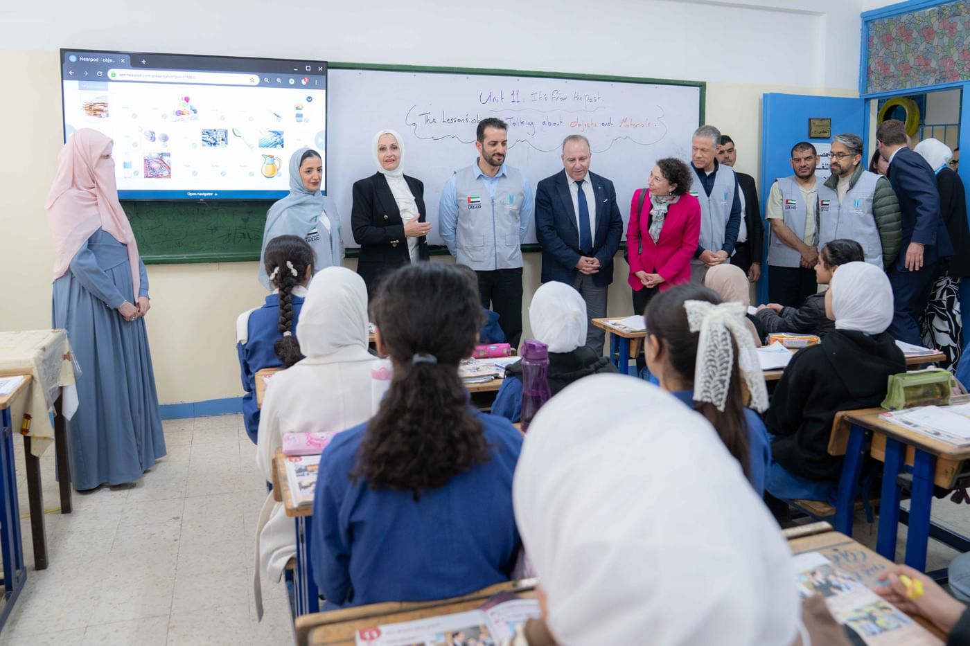 Sultan bin Ahmed tours Palestinian refugee camp in Jordan | Emirates ...
