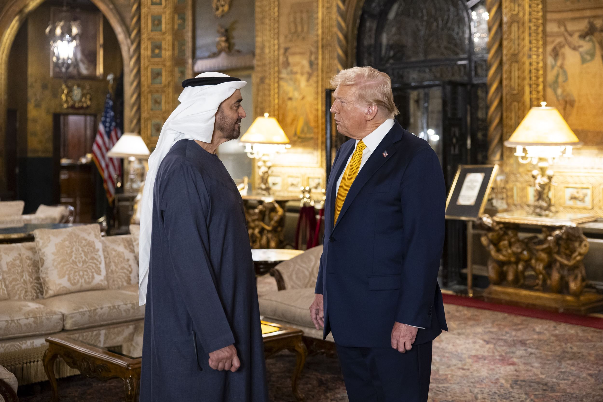 UAE President meets with former US President Donald Trump | Emirates ...