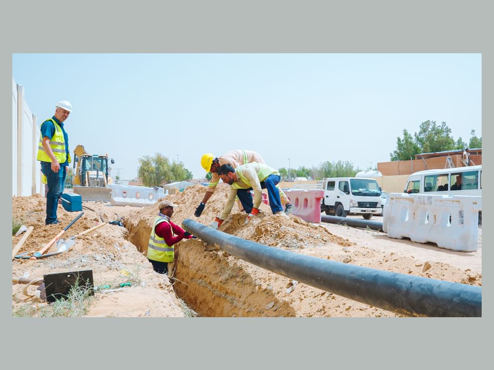 SEWA completes water network extensions in two areas | Emirates News Agency