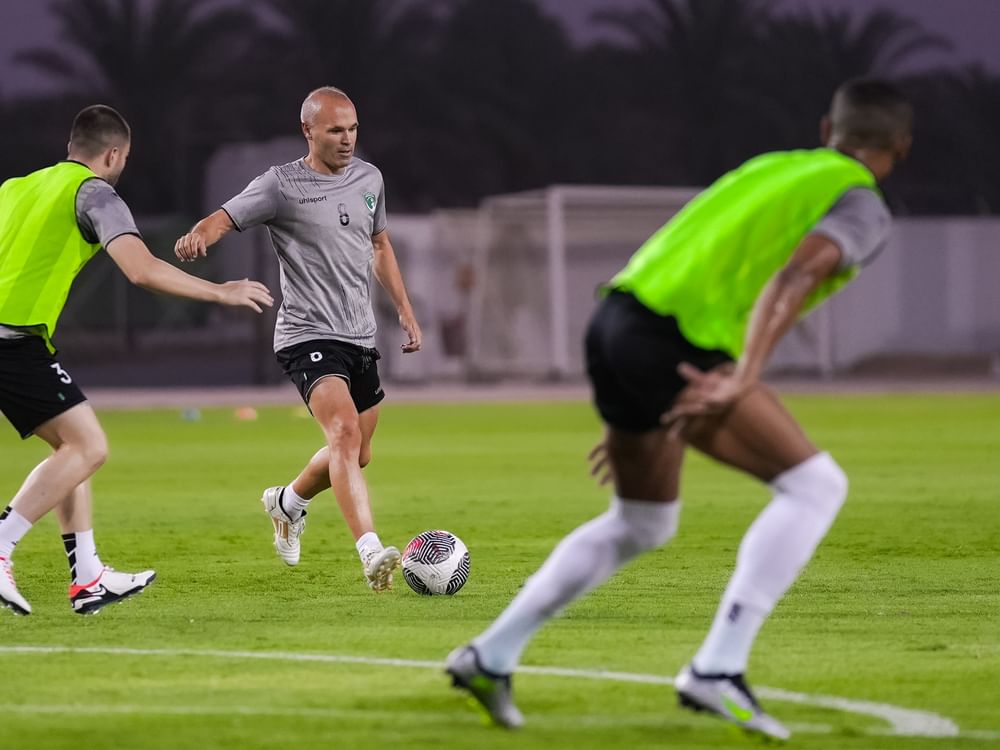 Football superstar Andrés Iniesta set for first match with Ras Al ...