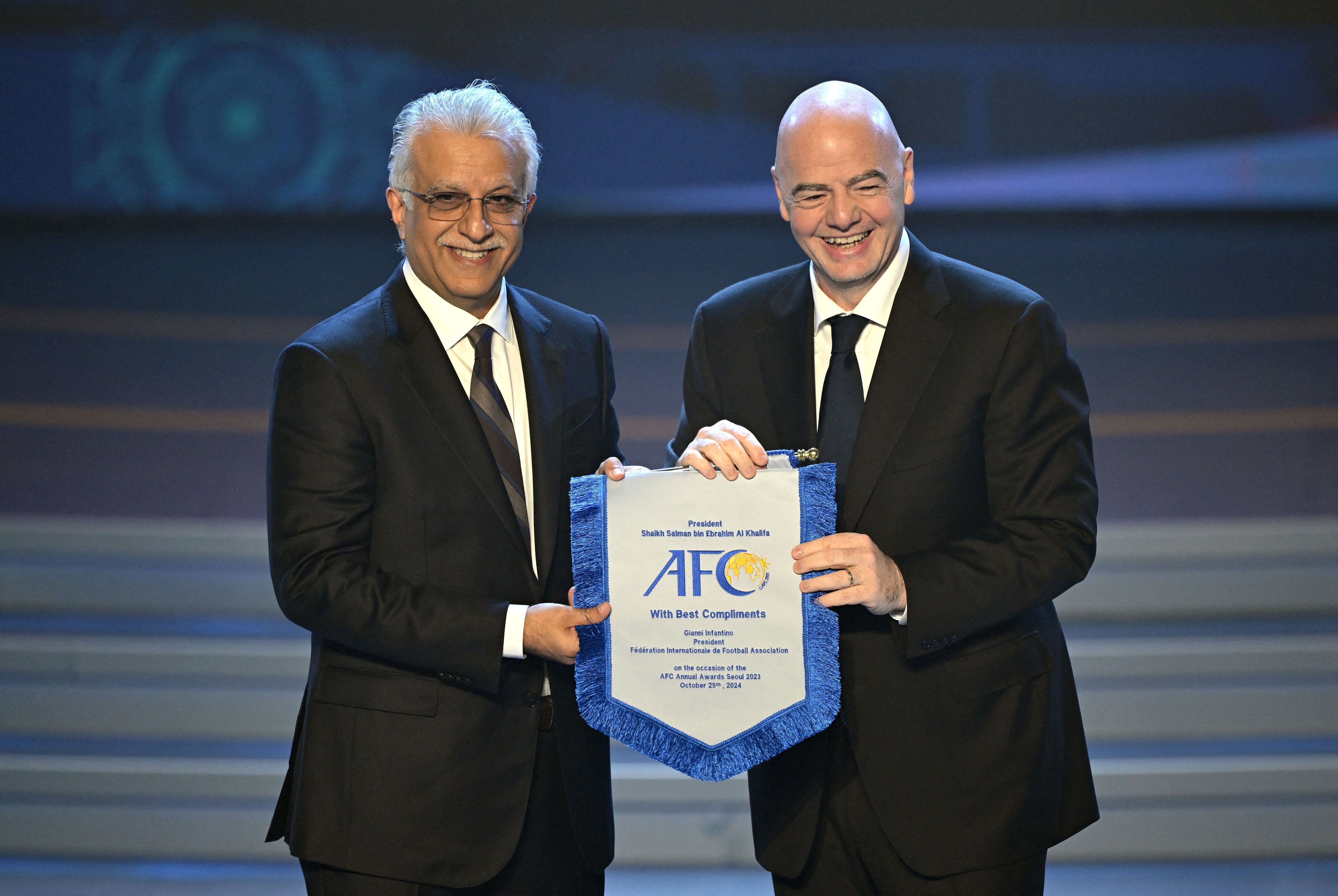 FIFA President awarded prestigious AFC Diamond of Asia | Emirates News ...