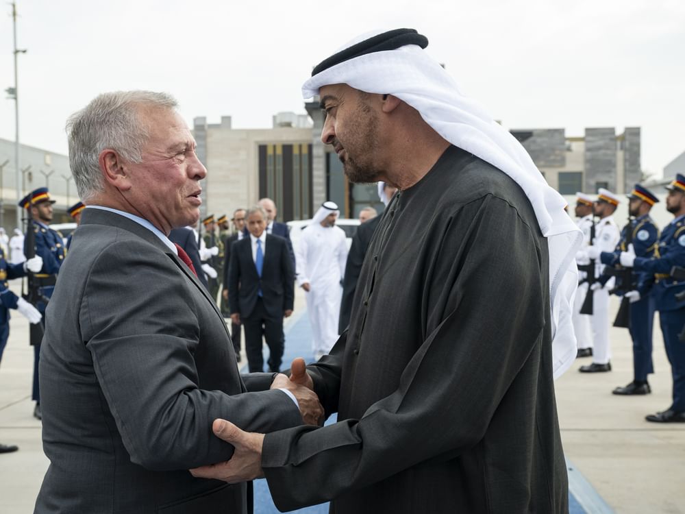 UAE President, King of Jordan discuss fraternal ties, regional ...