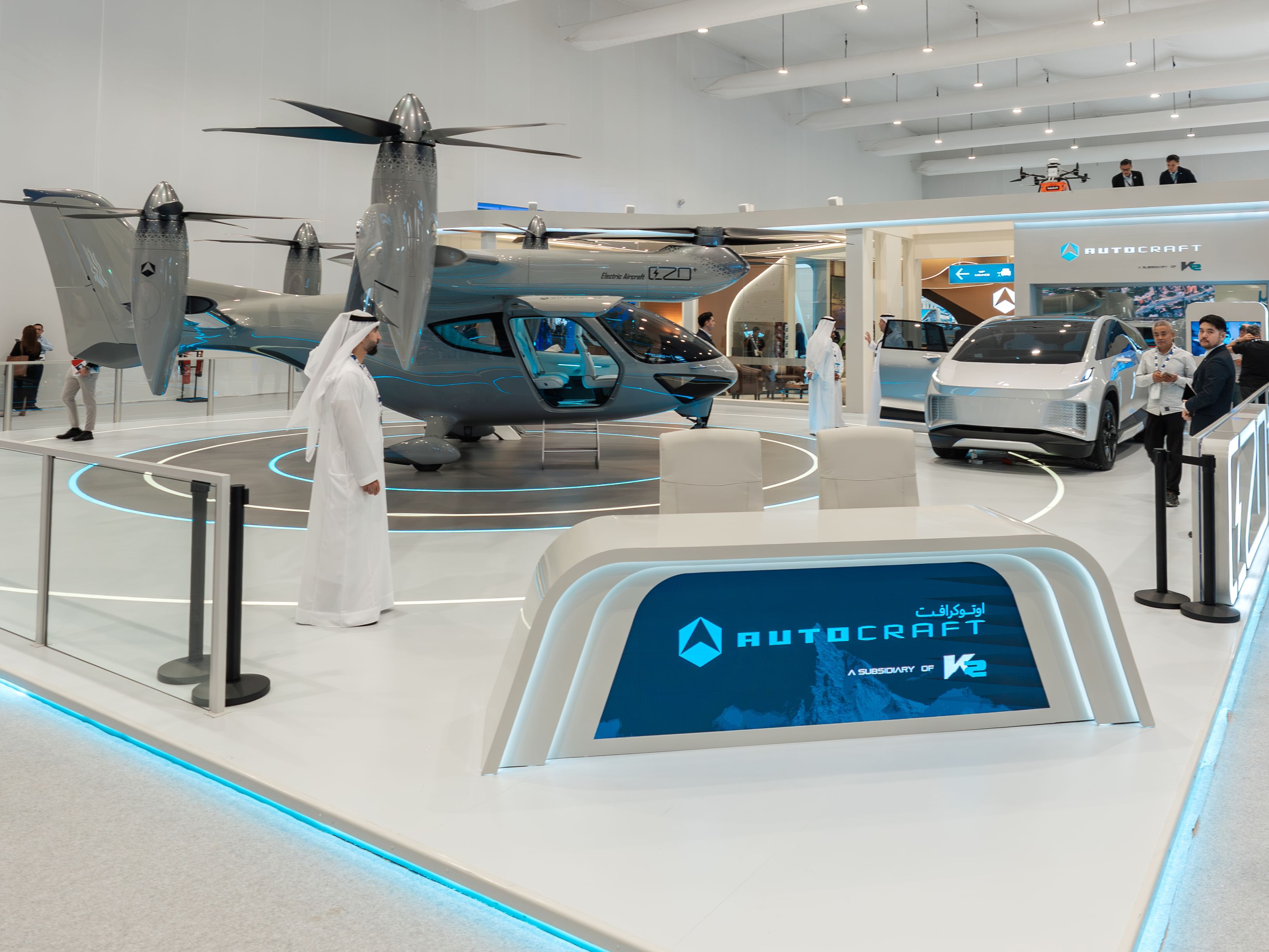 K2’s Autocraft showcasing eVTOL port at Dubai Air Show | Emirates News ...