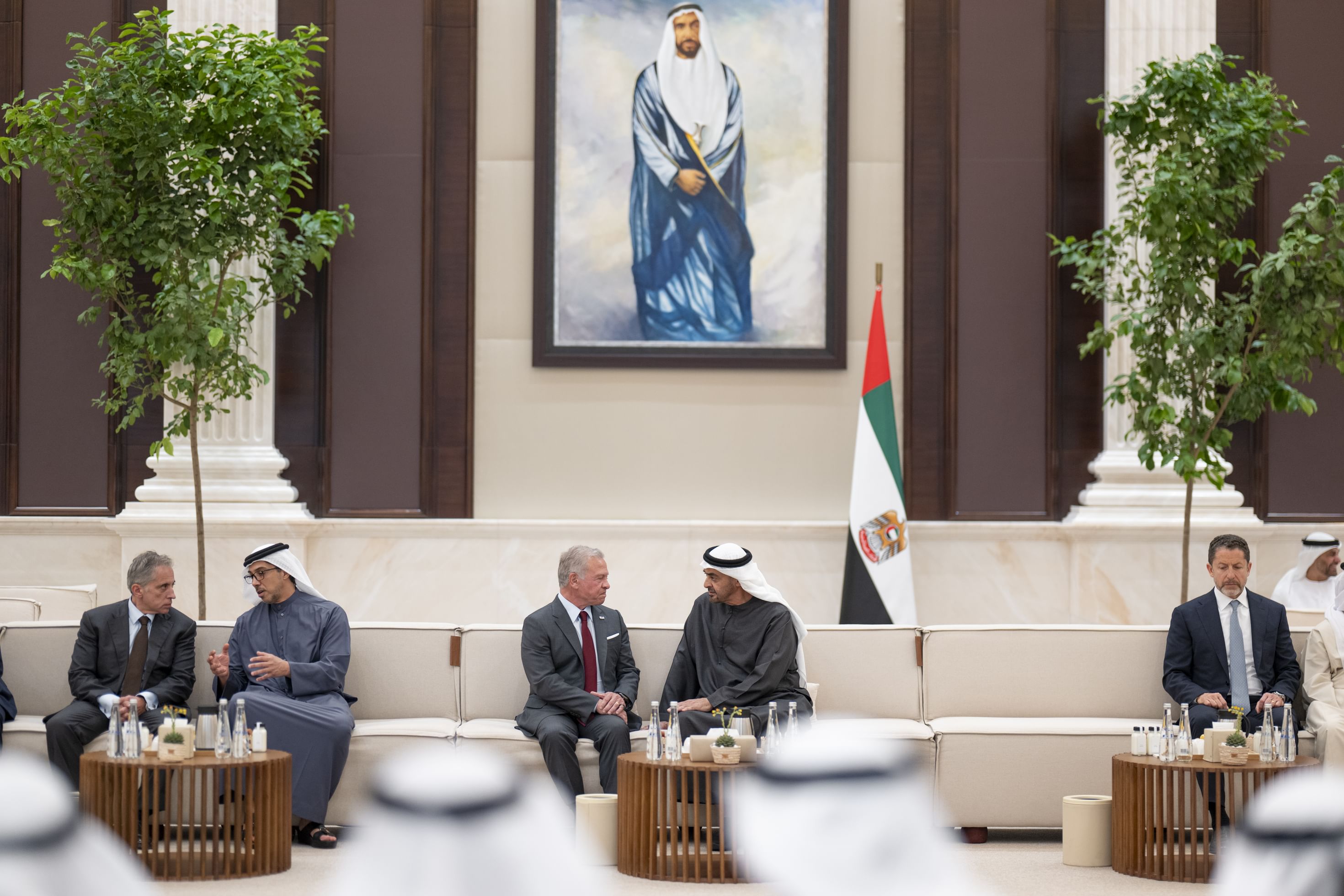 UAE President, King of Jordan discuss fraternal ties | Emirates News Agency