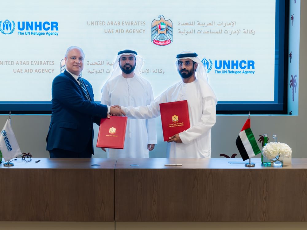 UAE signs agreement with UNHCR to support humanitarian response for ...