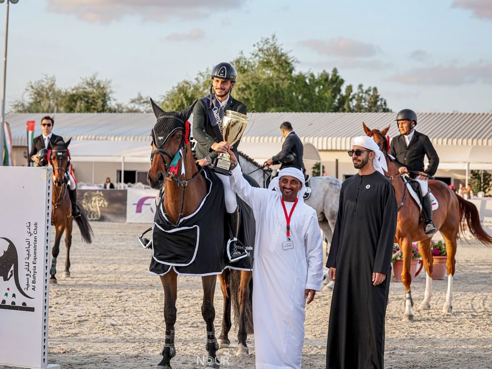 Syrian rider Al Zbibi wins 'Grand Prix' title of Al Bahia International ...