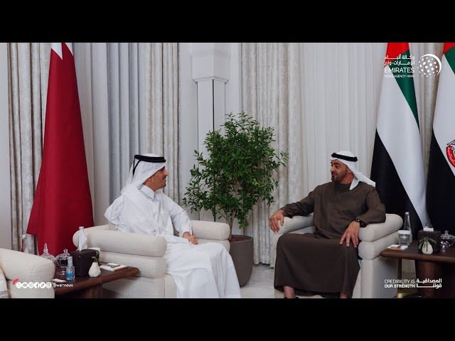 UAE President receives Qatari Prime Minister | Emirates News Agency
