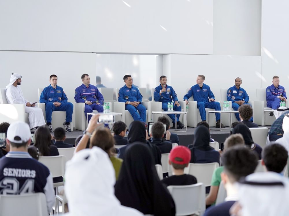 Expedition 69 crew shares insights into mission during session at ...