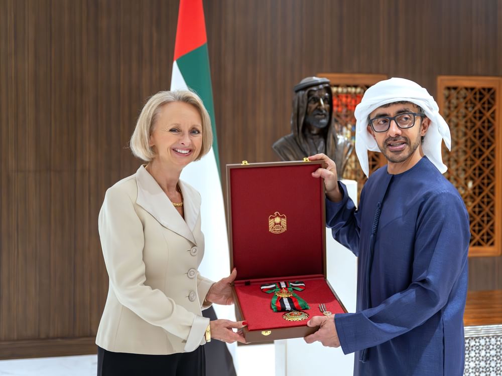 UAE President confers First-Class Order of Zayed II on US Ambassador ...