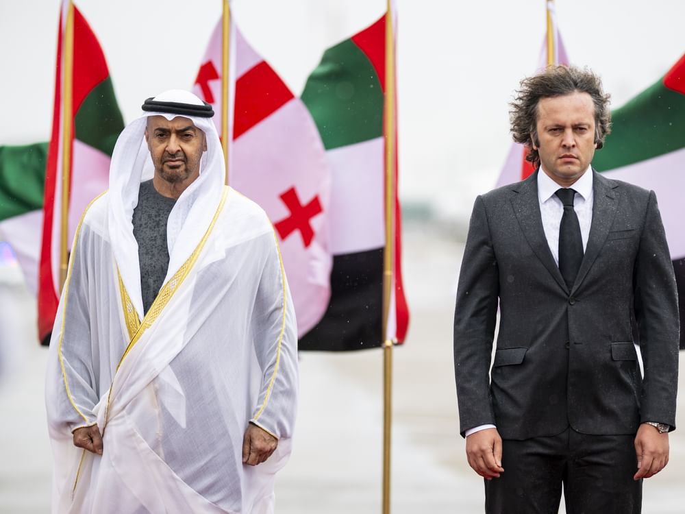 UAE President arrives in Georgia on official visit | Emirates News Agency