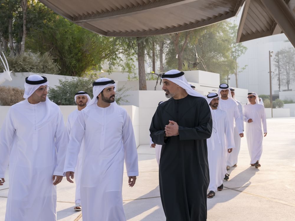 Khaled bin Mohamed bin Zayed, Hamdan bin Mohammed bin Rashid tour ...
