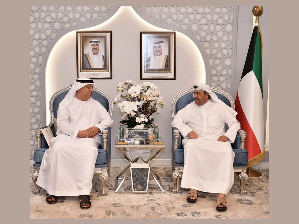 UAE Ambassador to Kuwait meets Kuwaiti Defense Minister | Emirates News ...