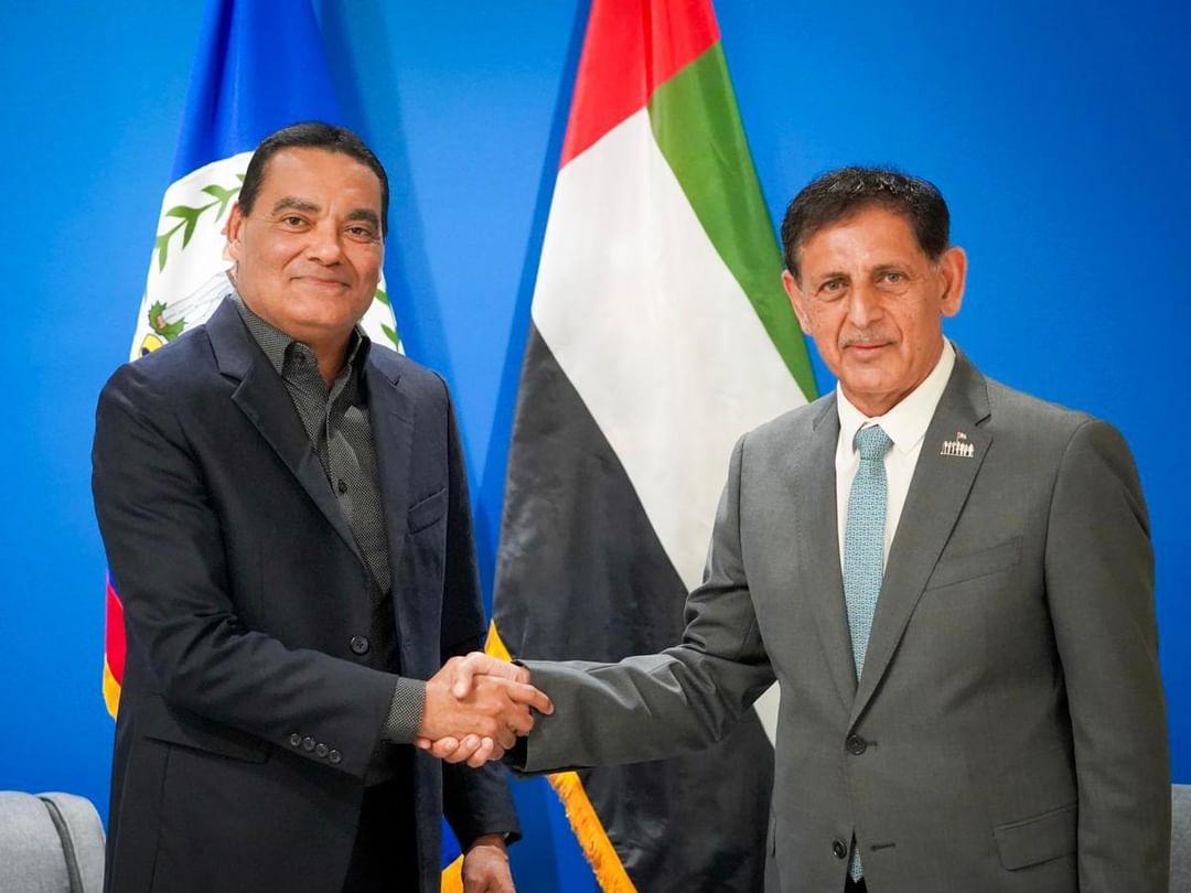 UAE Ambassador presents copy of credentials to Belize’s Foreign ...