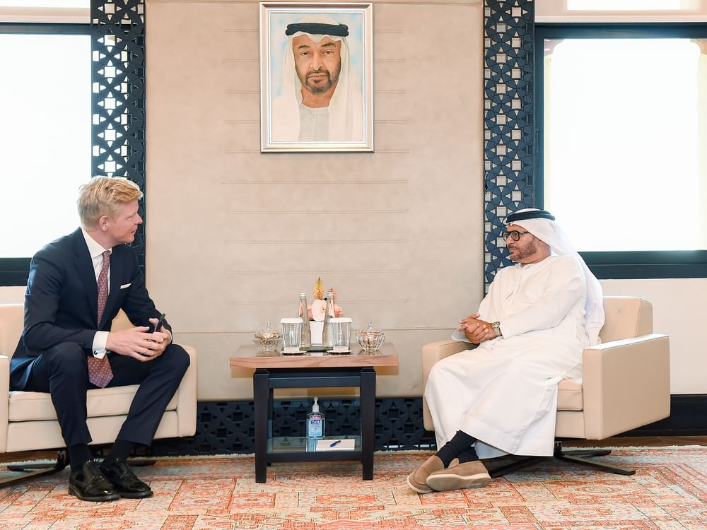 Anwar Gargash meets UN Special Envoy to Yemen | Emirates News Agency