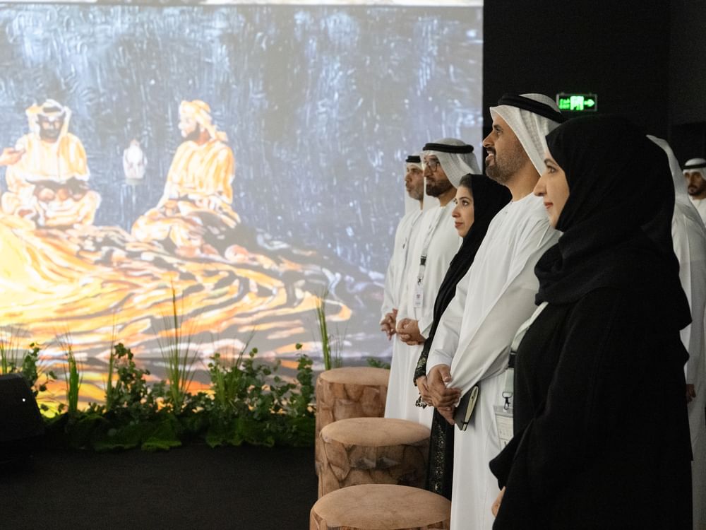 Theyab bin Mohamed bin Zayed visits 22nd Abu Dhabi International ...