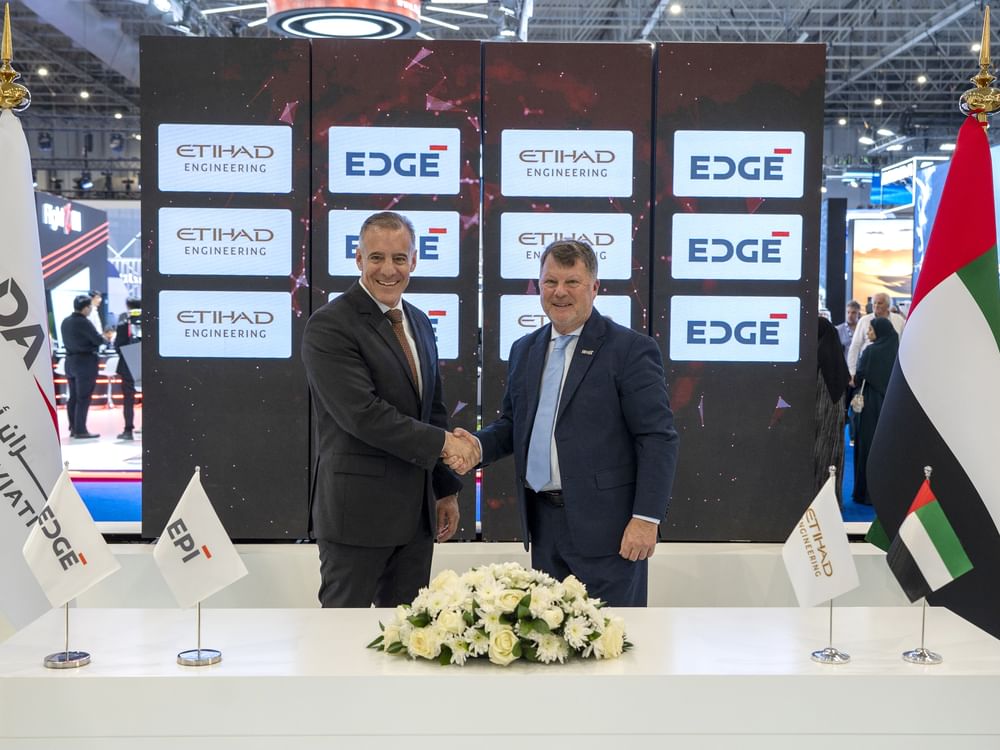 EDGE reinforces UAE’s aerospace capabilities with Etihad Engineering ...
