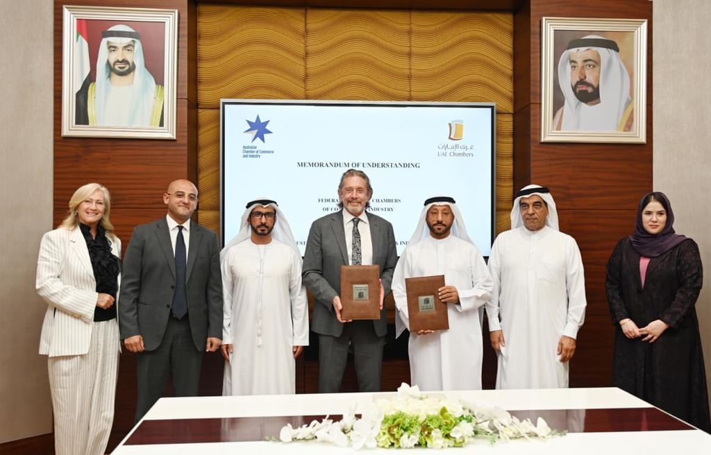 UAE Chambers signs MoU with Australian Chamber of Commerce and Industry ...