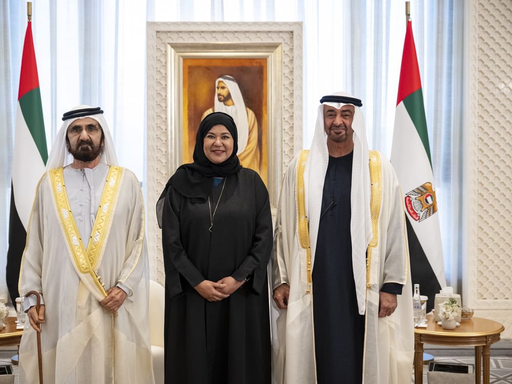 UAE’s Minister of Family takes oath before UAE President, VPs ...