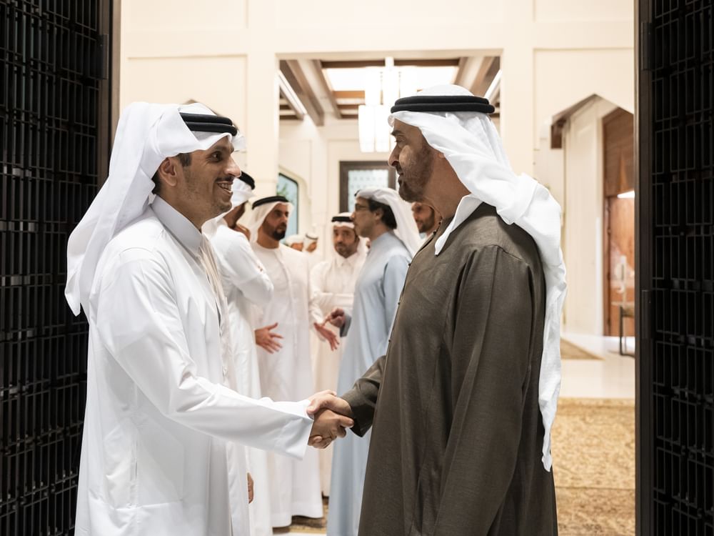 UAE President receives Qatari Prime Minister | Emirates News Agency