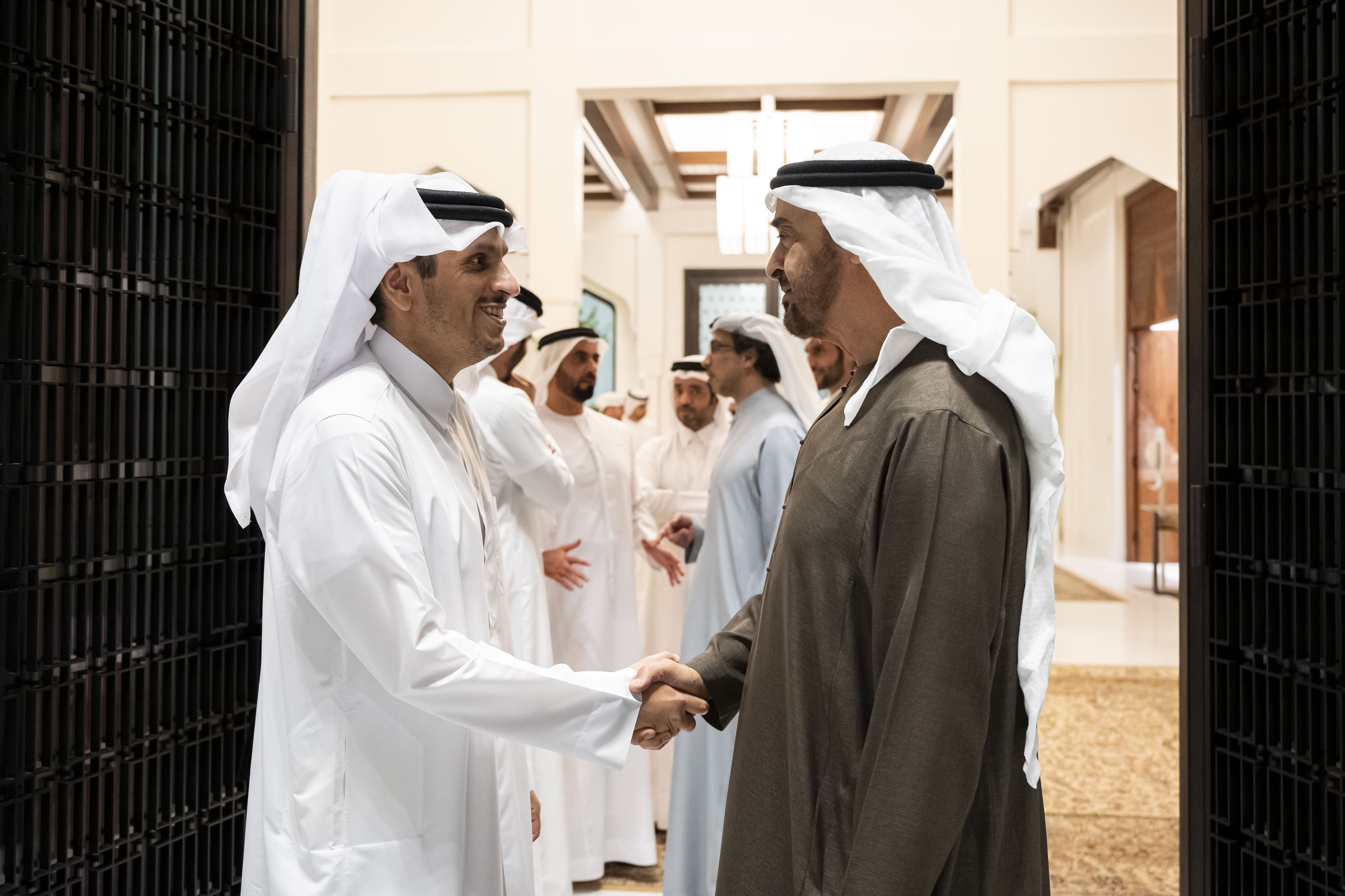 UAE President receives Qatari Prime Minister | Emirates News Agency