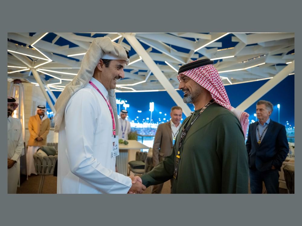 Ammar bin Humaid attends finale of Qatar Grand Prix 2024 - F1 ...