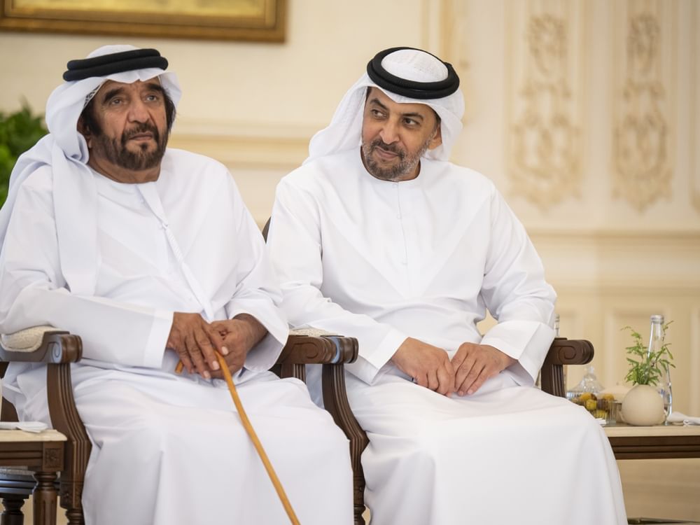 UAE President receives Crown Prince of Ajman | Emirates News Agency