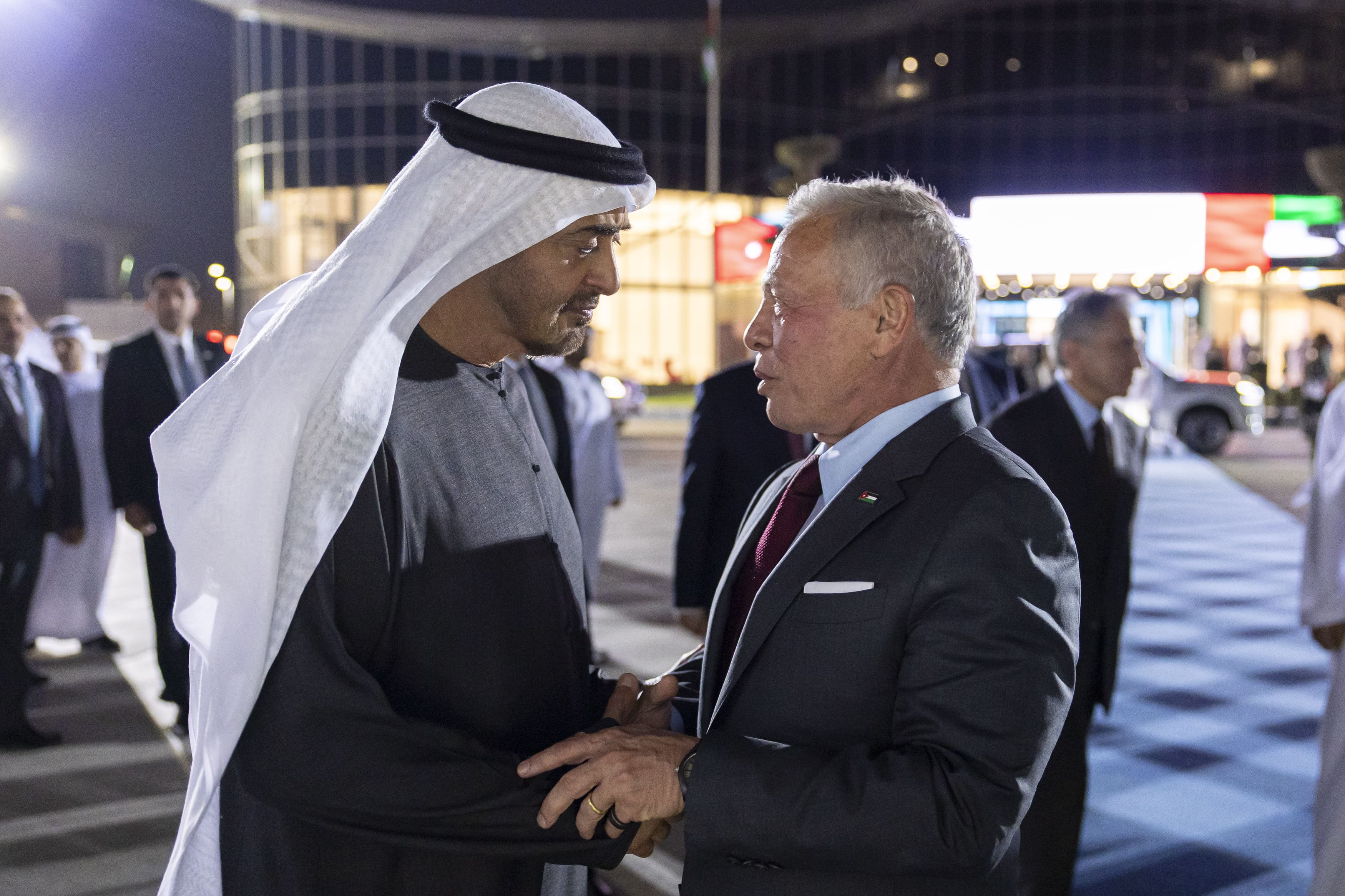 UAE President, King of Jordan discuss fraternal ties | Emirates News Agency