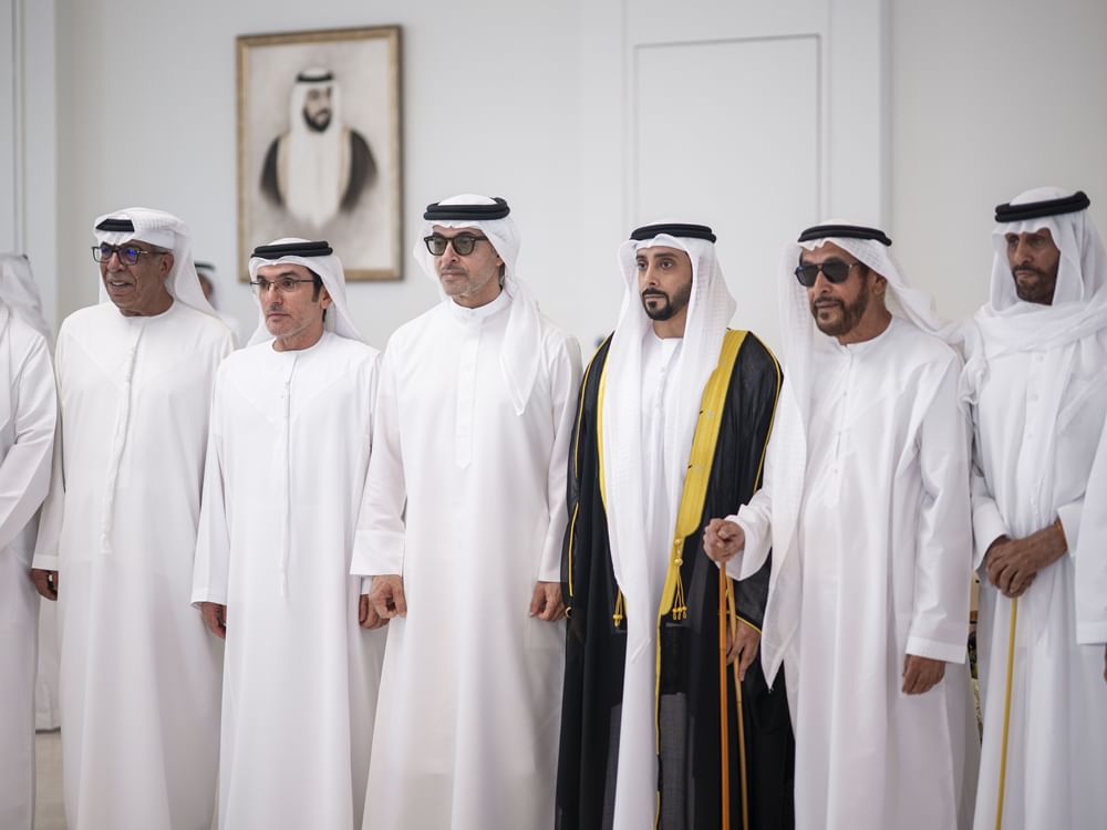 Hazza bin Zayed attends reception for Al Shamsi wedding | Emirates News ...