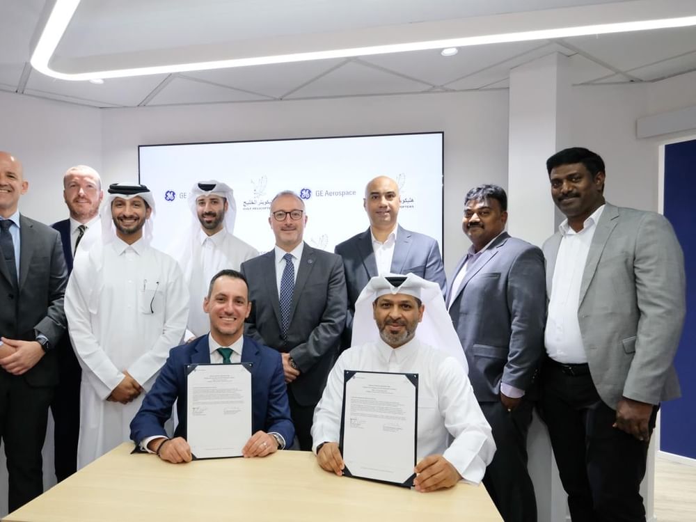 GE Aerospace, Gulf Helicopters Company sign partnership for CT7-2E1 ...