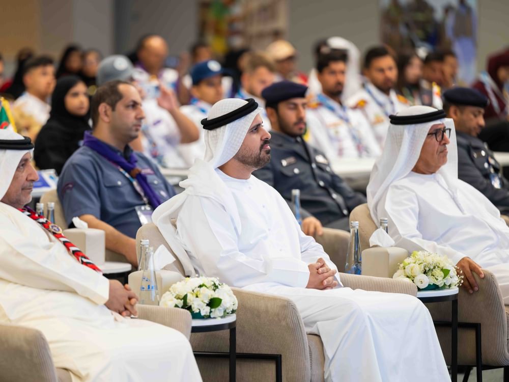 Theyab bin Mohamed bin Zayed attends 6th Arab Scout Youth Forum opening ...