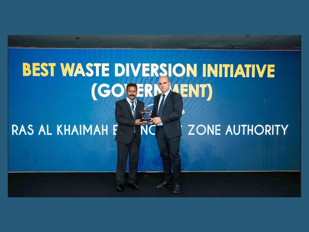 RAKEZ wins silver award for Best Waste Diversion Initiative at MEWAR ...