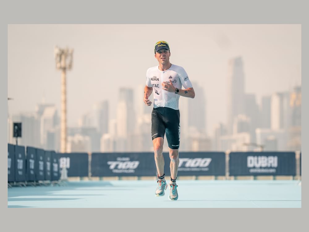 USA's Pearson, Switzerland's Derron claim victory at T100 Triathlon ...