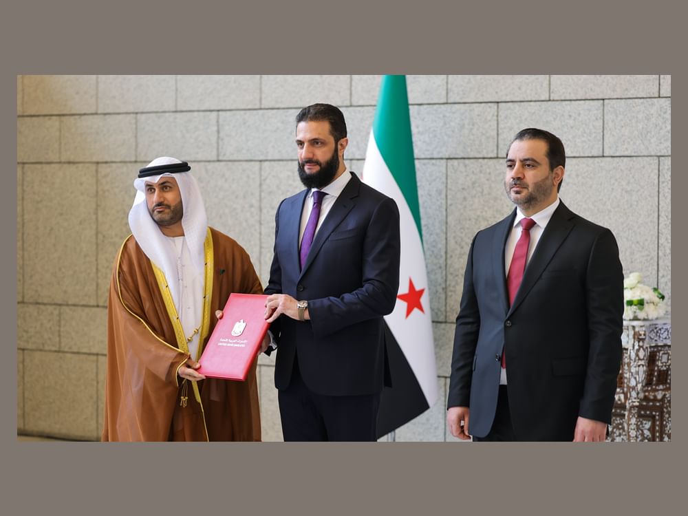 UAE Ambassador presents credentials to President of Syria | Emirates ...