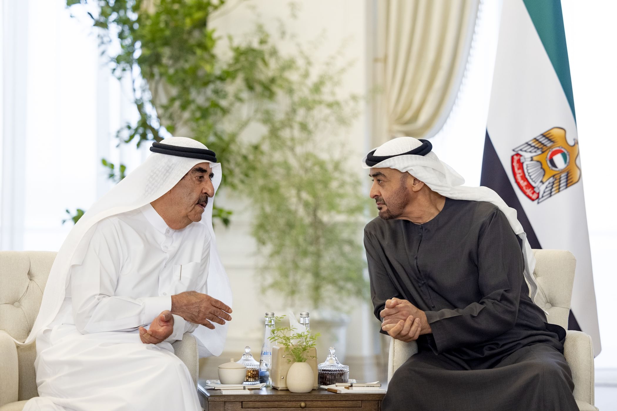 UAE President receives Ruler of Umm Al Qaiwain | Emirates News Agency