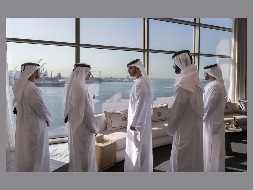 Mansoor bin Mohammed reviews marine traffic management plan for New ...