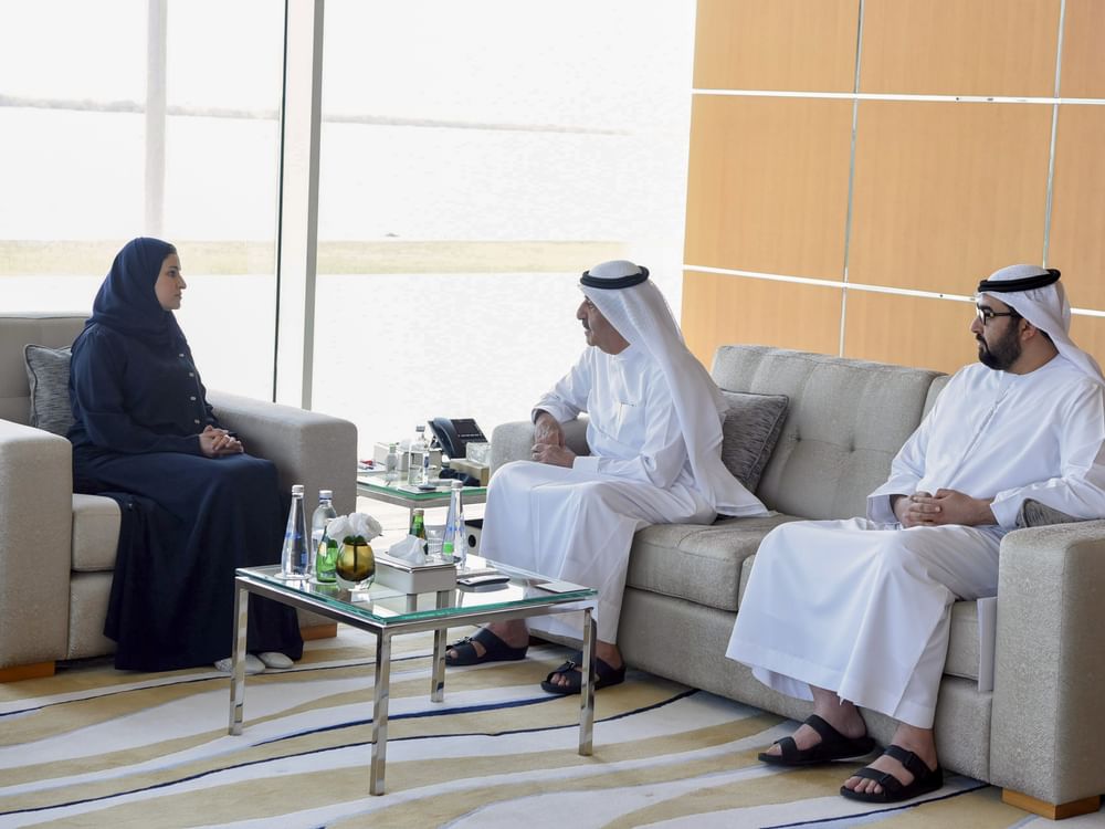 Ruler of Umm Al Qaiwain receives Minister of Education | Emirates News ...