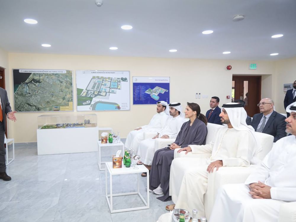 Rashid bin Humaid, Mariam Almheiri review Ajman Sludge-to-Energy ...