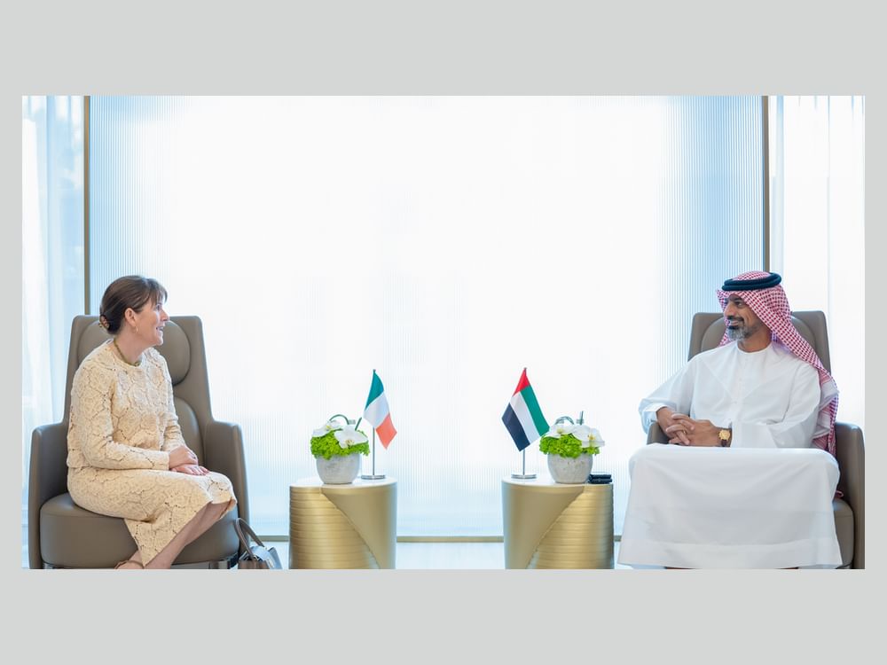 Ajman Crown Prince receives Irish Ambassador | Emirates News Agency