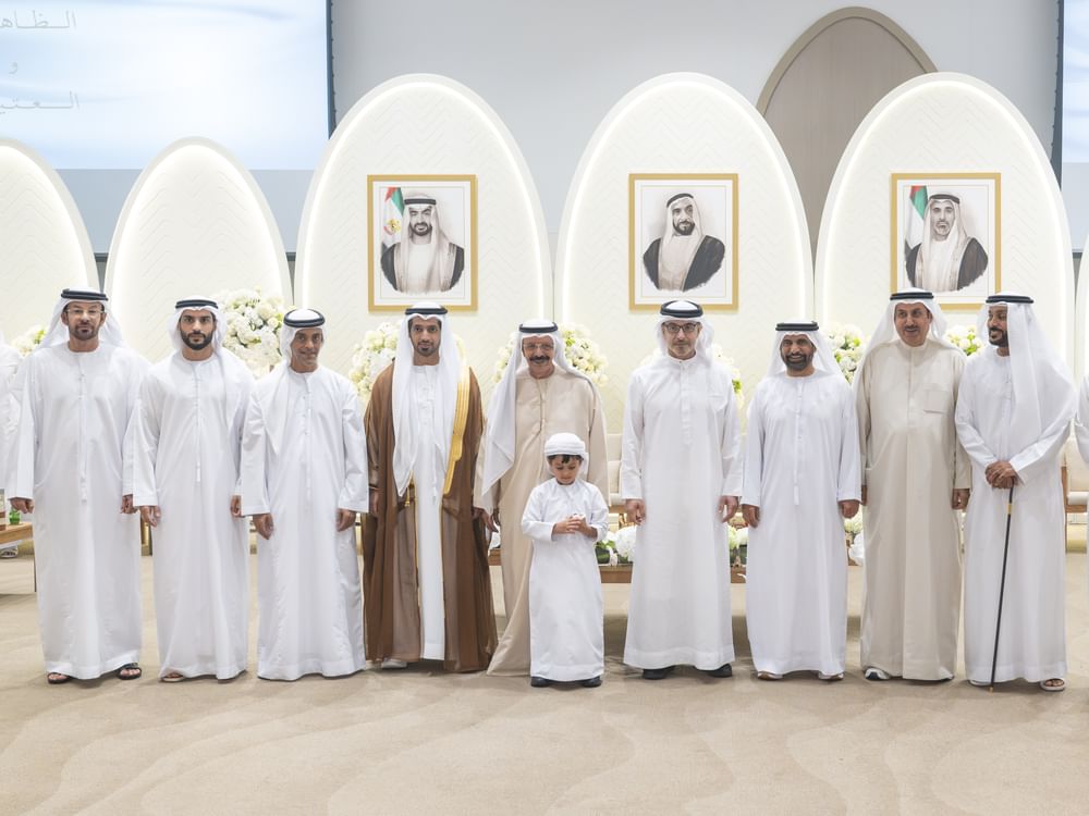 Hazza bin Zayed attends Al Dhaheri-Al Otaiba wedding in Abu Dhabi ...