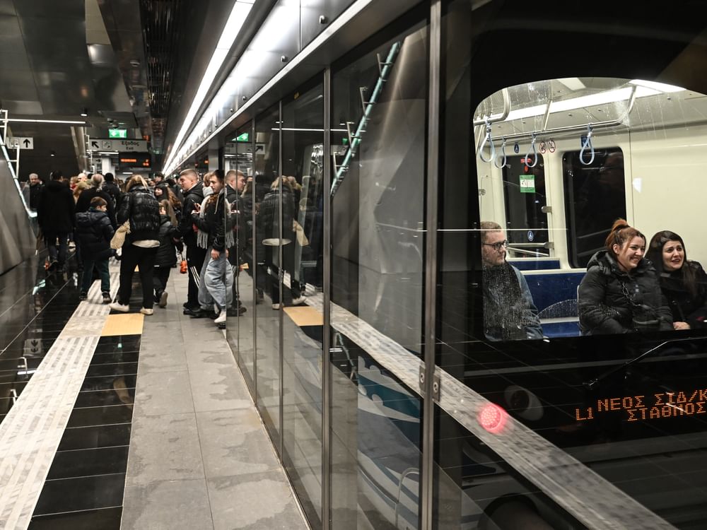 Greek city of Thessaloniki gets new metro system with driverless trains ...