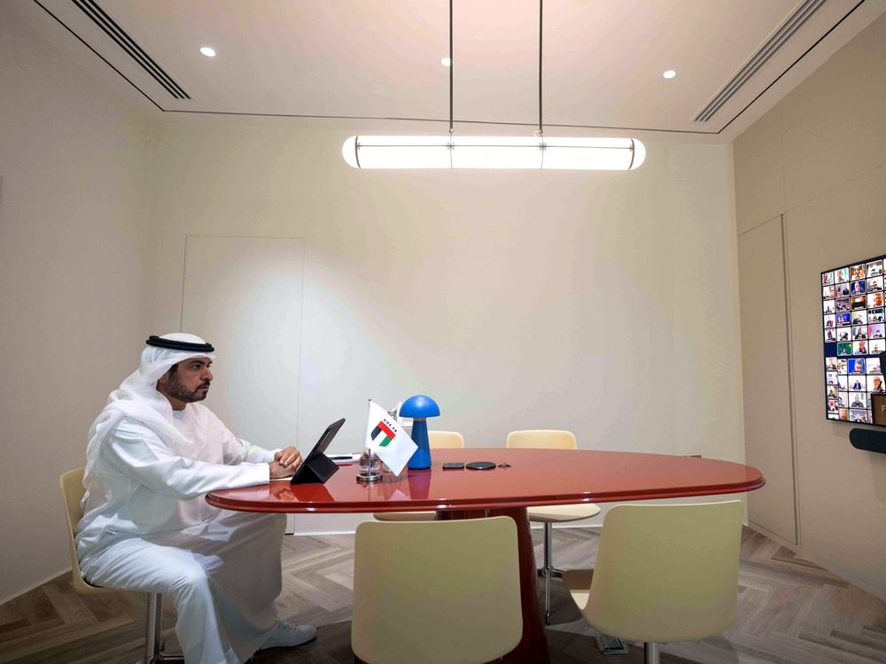 Hamdan bin Mubarak participates in Extraordinary FIFA Congress ...