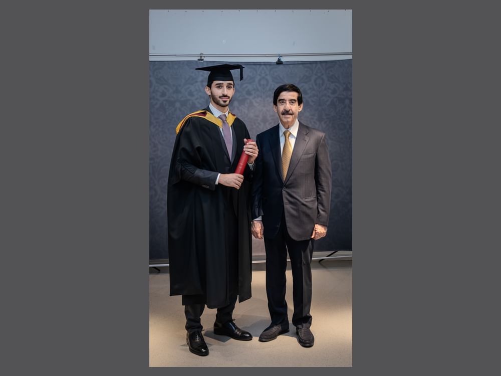 Umm Al Qaiwain Ruler attends graduation of his sons | Emirates News Agency
