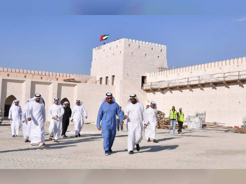 Hamdan bin Zayed visits Al Dhafra Fort | Emirates News Agency
