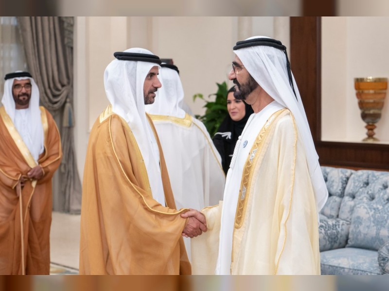 Mohammed bin Rashid, Mohamed bin Zayed receive Rulers of Emirates on ...