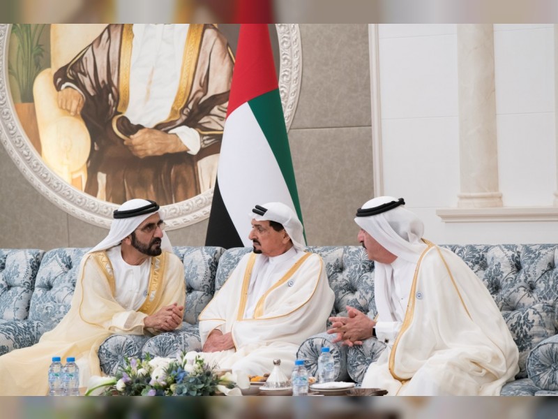 Mohammed bin Rashid, Mohamed bin Zayed receive Rulers of Emirates on ...