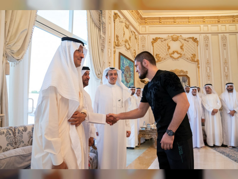 Mohamed bin Zayed receives Khabib Nurmagomedov, congratulates him on ...